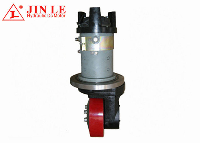 Stacker Forklift Hydraulic Wheel Motor Assembly 24V 1.1KW Torque 16N.M With Brake