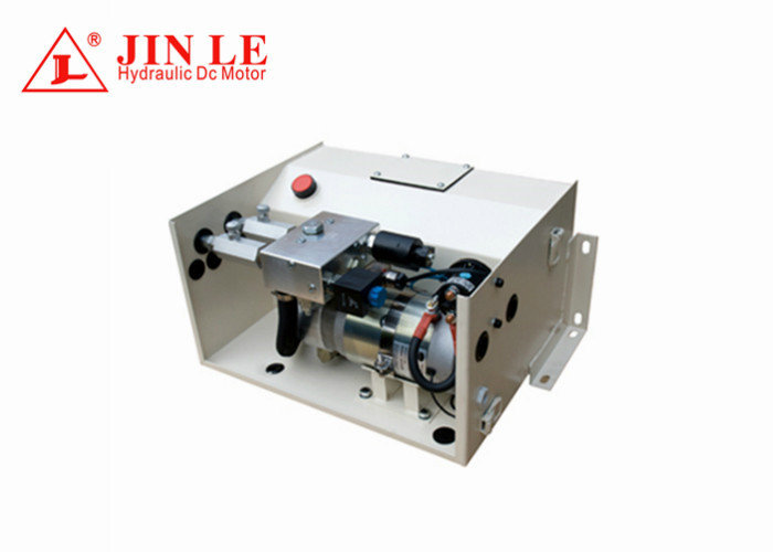 Square Small Hydraulic Power Unit 12V Horizontal With 1.7cc/R Pump / 9L Reservoir