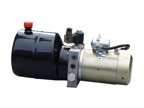 24v / 12v DC Hydraulic Power Unit , Forklift / Scissors Lift Portable Hydraulic Power Pack