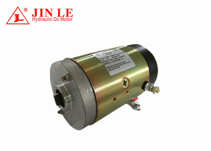 Direct Forklift DC Motor , 12 V 1600 Watt Golden Hydraulic Pump Motor S3 Duty