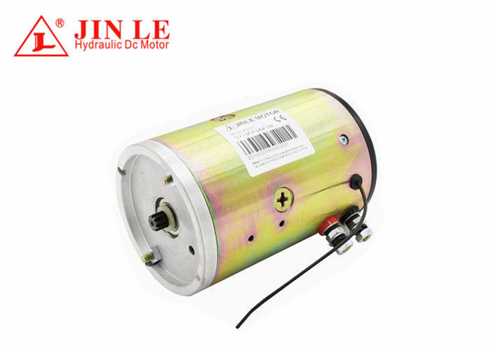 Nine Teeth Shaft Hydraulic DC Motor 12 V CW Rotation 1.6KW 2600RPM