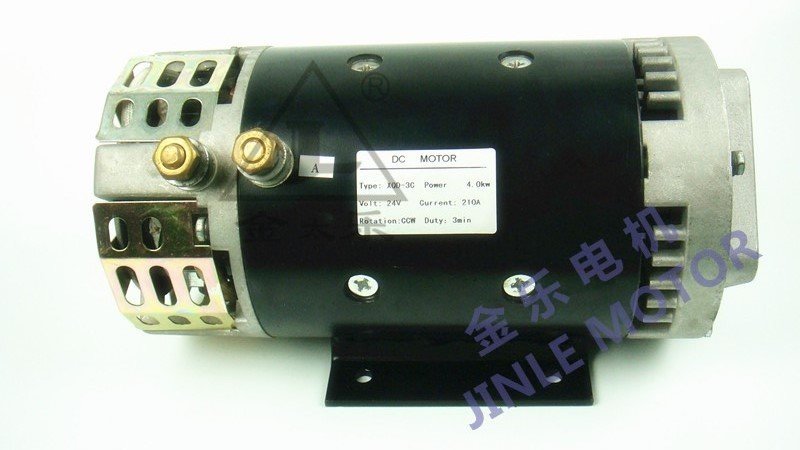 3100PM IP54 Direct Drive Motor 24Volt 3.5KW for High Altitude Truck
