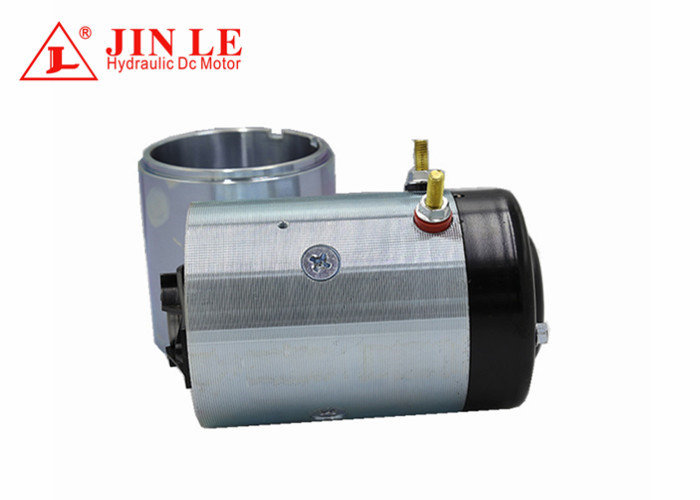 24V 2.2KW Electric Brush DC Motor Hydraulic DC Motor With Slot Shaft