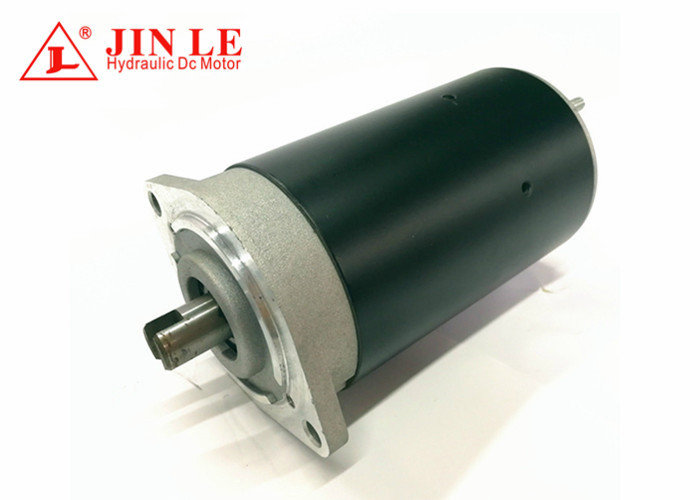 12V / 24V 500 Watt Hydraulic DC Motor Permanent Magnet With Front Flange