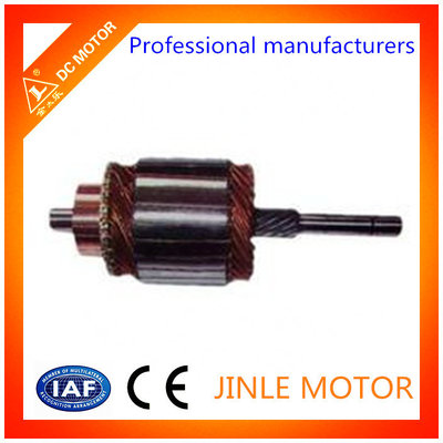 Jinle Commutator On The Electric Motor Armature Rotor With Bars OEM Service