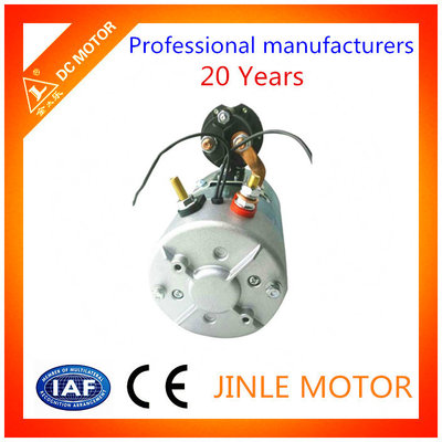 Starter Motor Solenoid 150A 200A Installed On Hydraulic Dc Motor Golden Black