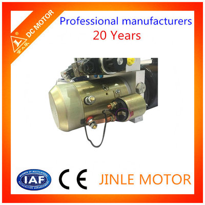Customization Jinle Hydraulic DC Motor For Winch , CE ISO Certified