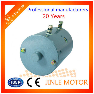 Car OEM 24V 1.5KW Micro DC Motor For Winch Hydraulic O.D 114mm