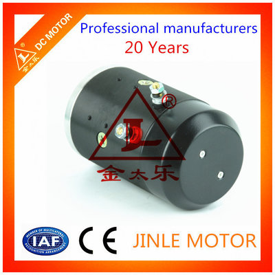 12V 2KW  Carbon Brush Hydraulic Micro DC Motor Outside Diameter 114mm