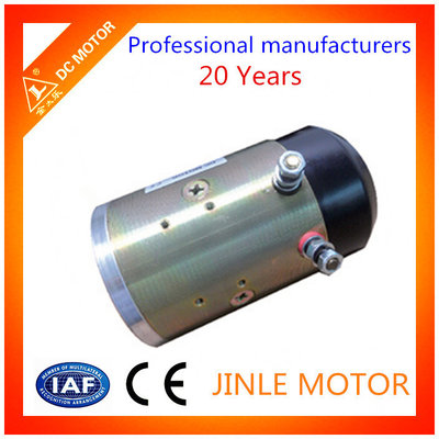 Jinle IP54 Glass Hydraulic  Micro DC Motor 100% Copper Wire 24V 2.2KW