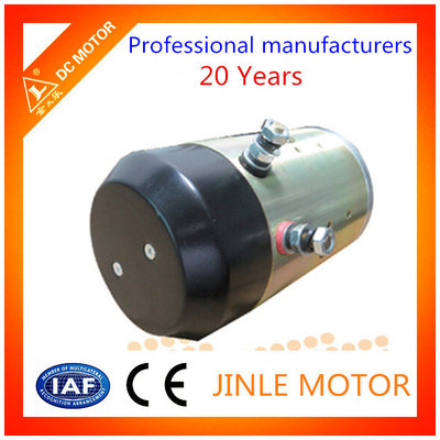 Jinle IP54 Glass Hydraulic  Micro DC Motor 100% Copper Wire 24V 2.2KW