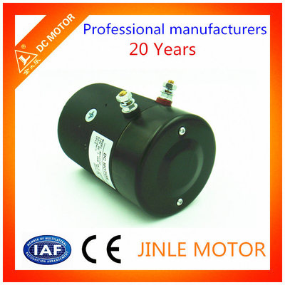 MD12160 12V 1.6KW Black Hydraulic DC Motor With 100% Copper Wire