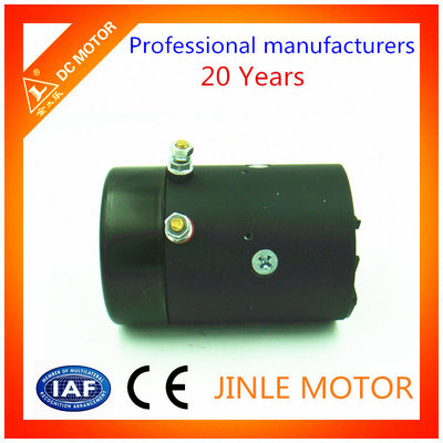 MD12160 12V 1.6KW Black Hydraulic DC Motor With 100% Copper Wire
