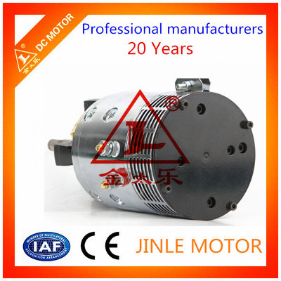 High Torque Series Wound DC Motor 24V / Direct Drive Motors With 100% Copper Coil