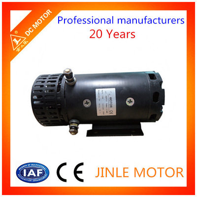 Low Noise Long Life 5 Inch Hydraulic DC Motor 24 Volt 3KW / Miniature DC Motors