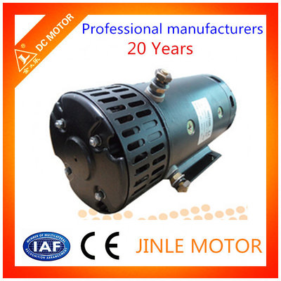 Low Noise Long Life 5 Inch Hydraulic DC Motor 24 Volt 3KW / Miniature DC Motors