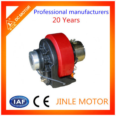 High Power Hydraulic Wheel Drive DC Motor With Low Weight , Small Volume