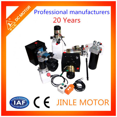 Black 11L16MPa DC Hydraulic Power Unit Vehicle Tailgate Oil Tank