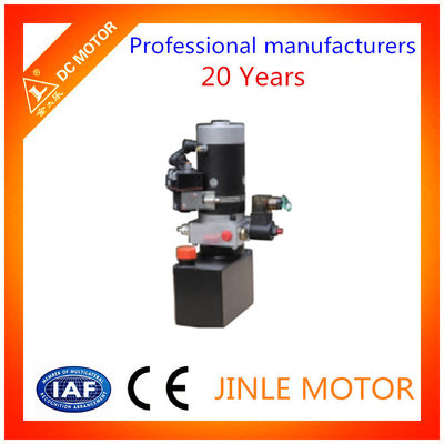 Mini High Speed DC Hydraulic Power Unit Tipper Trailer Vertical Mounting