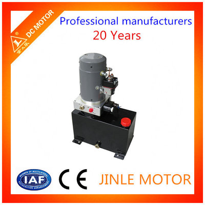 Mini High Speed DC Hydraulic Power Unit Tipper Trailer Vertical Mounting