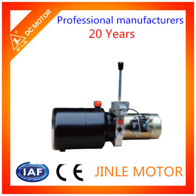 8L Oil Tank Customized  Forklift Hydraulic Power Unit Pack 12VDC 1.5KW 2.1Ml/r