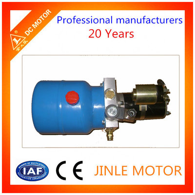 8L Oil Tank Customized  Forklift Hydraulic Power Unit Pack 12VDC 1.5KW 2.1Ml/r
