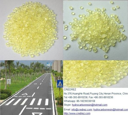 Light yellow Petroleum Resins C5 Hydrocarbon Resin HCR-R5100 used for Hot Melt Road Marking Paint