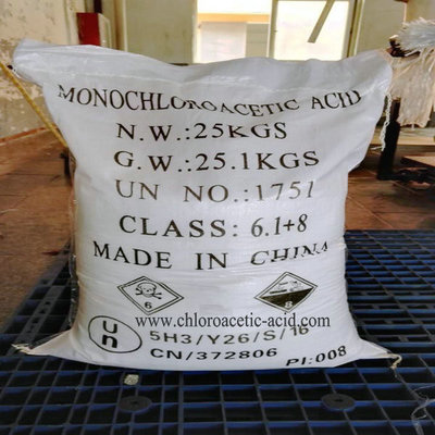 Good quality Monochloroacetic acid 97.5% min (Chloroacetic Acid 97.5% min ) from China