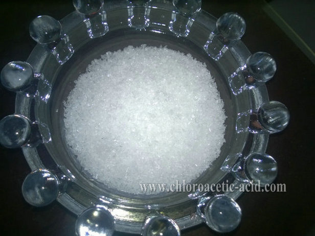 Good quality Monochloroacetic acid 97.5% min (Chloroacetic Acid 97.5% min ) from China