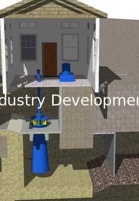 turbine verticale de 100kW Kaplan pour la lame fixe de projet d'hydroélectricité
