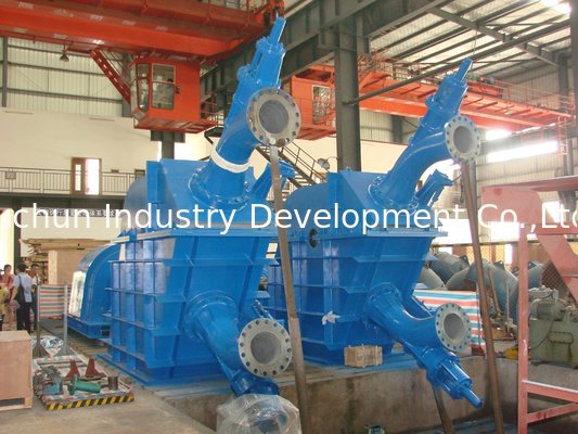³ hydraulique /S de la turbine 1500kW 0.89m de petite de Pelton impulsion horizontale de turbine
