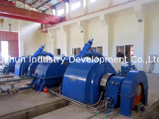 ³ hydraulique /S de la turbine 1500kW 0.89m de petite de Pelton impulsion horizontale de turbine