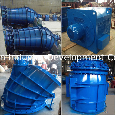 petit rendement élevé hydraulique de groupe électrogène de la turbine 100kW~200kW à action hydraulique