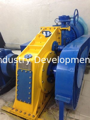 mini turbine de l'écoulement 50kW-200kW transversal/turbine micro de Banki à vendre l'acier inoxydable (06Cr13Ni4Mo)