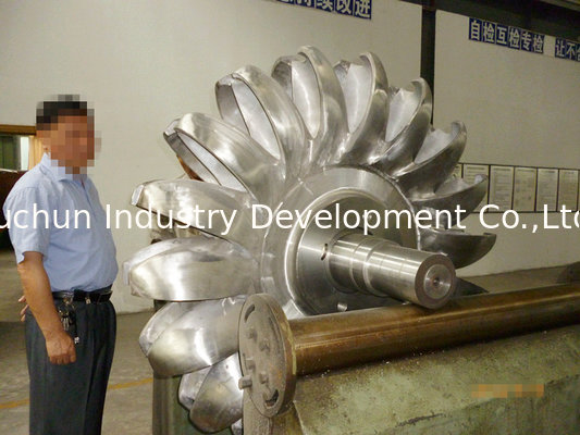 turbine hydraulique de 40m - de 1500m Pelton, équipement d'alimentation 50Hz/60Hz hydraulique à jet libre