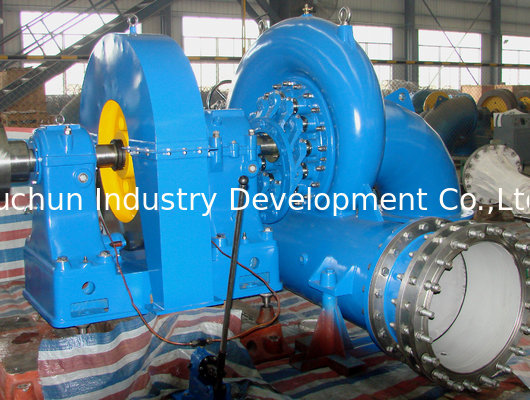 Petite turbine hydraulique horizontale de Francis, 100KW | petite Francis turbine horizontale de 50MW