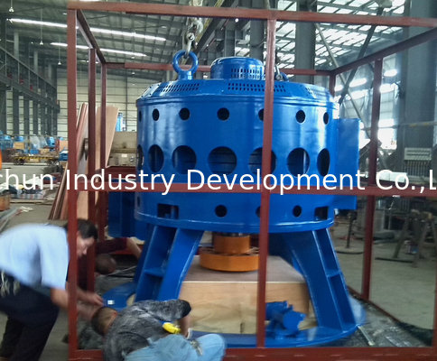 Turbine hydraulique de Kaplan de centrale petite avec le refroidissement par l'eau d'huile d'accessoires