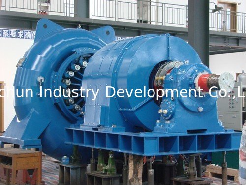 100kw-50mw turbines électriques hydrauliques, turbine verticale de générateur d'énergie hydraulique d'axe