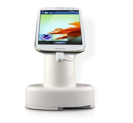 top quality mobile phone security stand alarming & charging usage holder