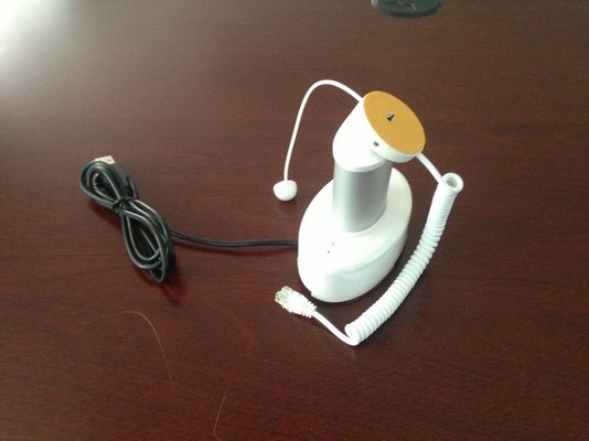 2015 high quality anti-theft sensor alarm & charging mobile phone security holder