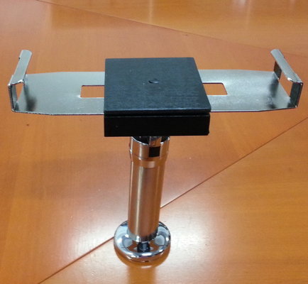 12-21cm metal display 360 degree rotation tablet stand adjustable up and down with lock