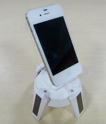 solar rotation display mobile phone holder