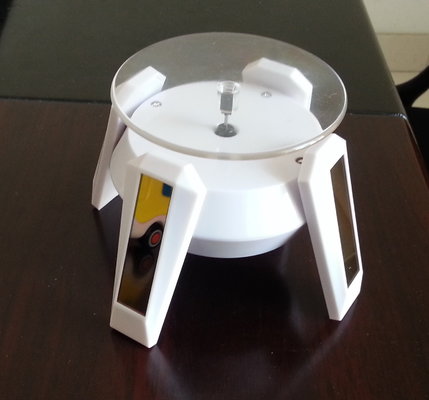 auto solar rotation display for jewelry mobile phone holder