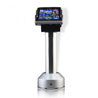 top quality smartphones security holder adjustable width lock 5.5-8.5cm & metal recoiler