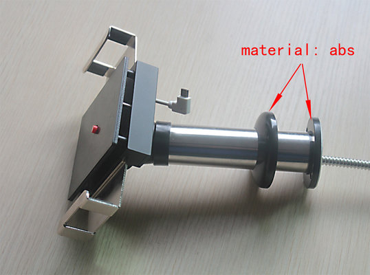 7-10 inch tablet pc physical anti-rob metal gripper holder with recoiler