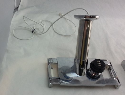 unversal tablet lock holder ,adjustable wide 12cm -20cm,base diameter 6cm