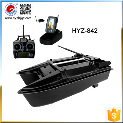 China Haoyazhi Fishing Tackle HYZ-842A RC Fish Finder Bait Boat For Sale supplier