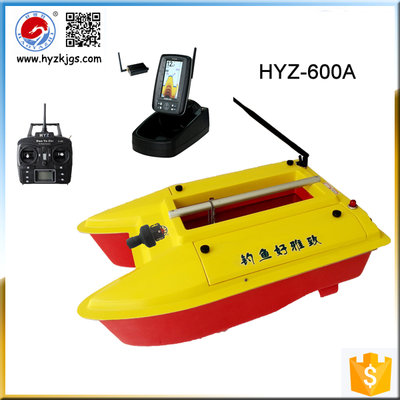 China Mini Catamaran  Bait Boat with Fish Finder  HYZ-600A supplier