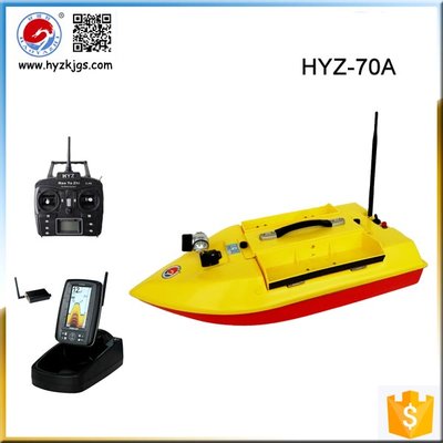 HYZ-70A Fishing RC Bait Boat with Sonar Wireless Fish Finder supplier