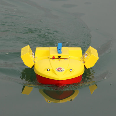 mini  fiberglass fishing boats hulls HYZ-60 RC bait boat for fishing supplier